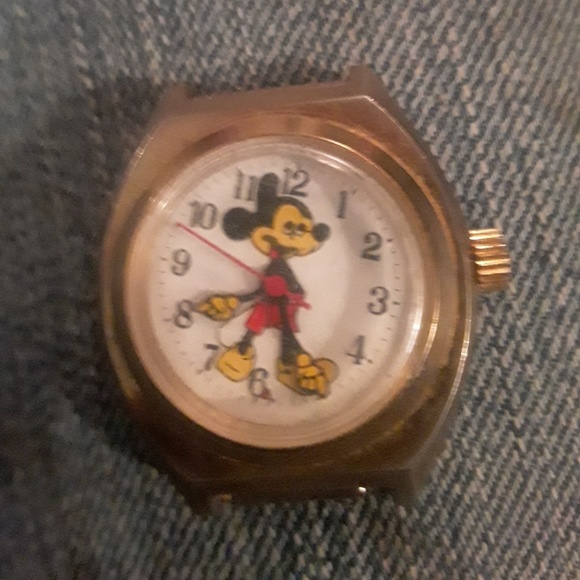 Jewelry | Mickey Mouse Watch Face | Poshmark